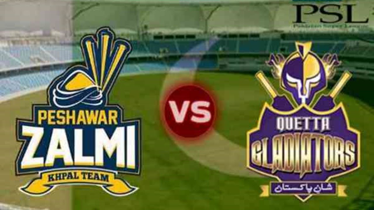 HBL PSL LIVE QUETTA VS PESHAWAR - YouTube