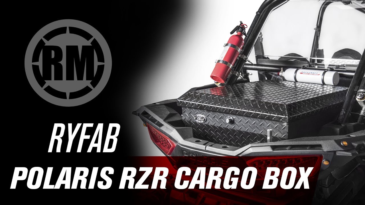 Ryfab Aluminum UTV Cargo Box | Polaris RZR - YouTube