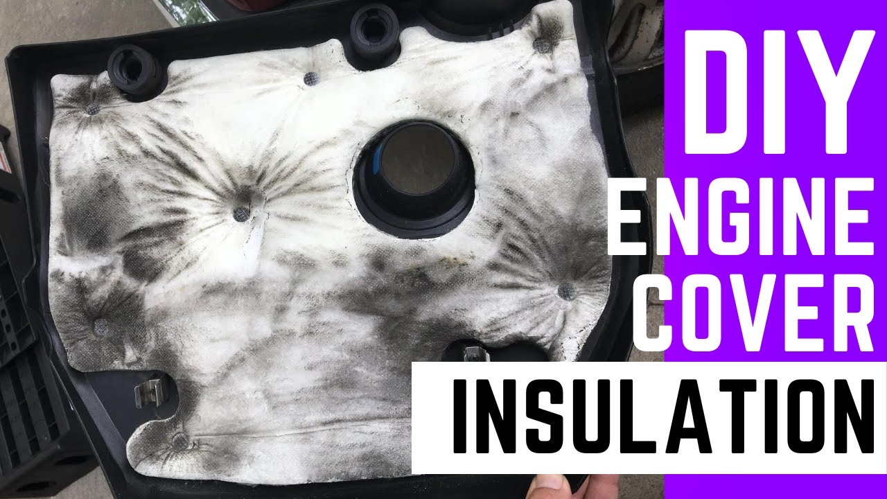 Engine Cover Insulation Replacement MAZDA 3 6 CX-5 CX-9 CX-3 CX-7 - YouTube