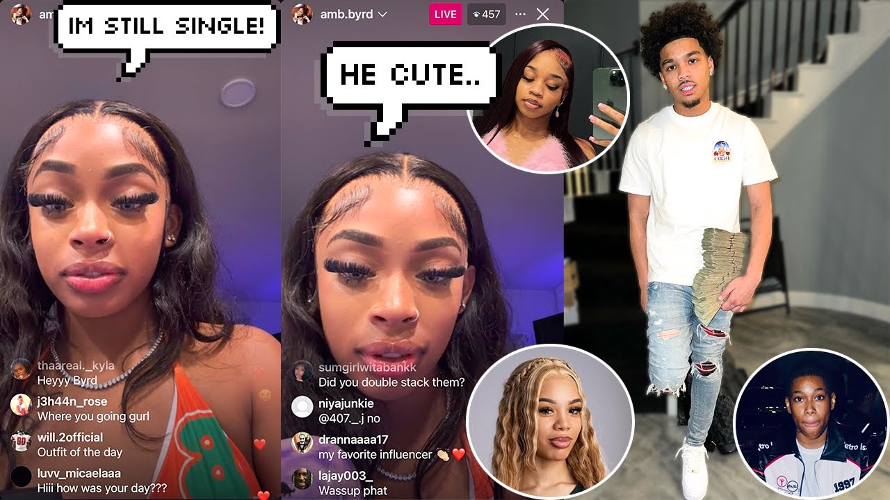 AMB BYRD ON IG LIVE STATING “IM STILL SINGLE” MAGIC RESPOND’S TO RAUD ...