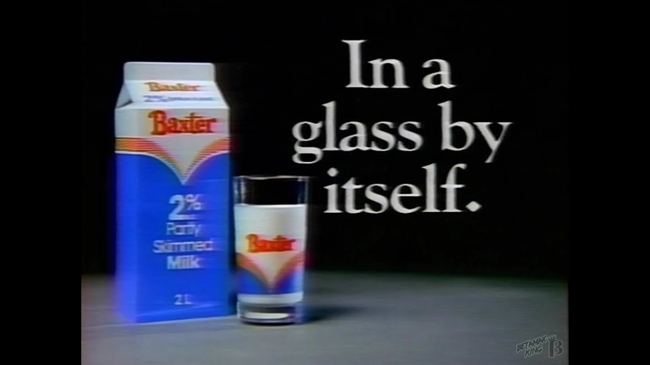 Baxter Milk Commercial 1989 (New Brunswick) - YouTube