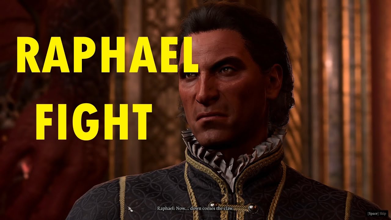 Baldur's Gate 3 - Raphael Fight - YouTube