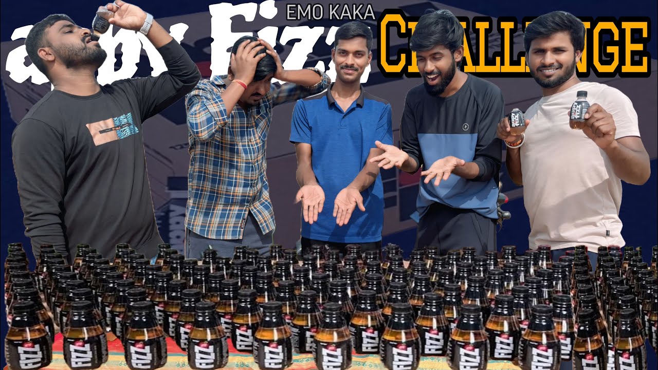 Appy Fizz Drinking Challenge - Gone Wrong 🔥🔥 Appy Fizz తాగే ఛాలెంజ్ ...