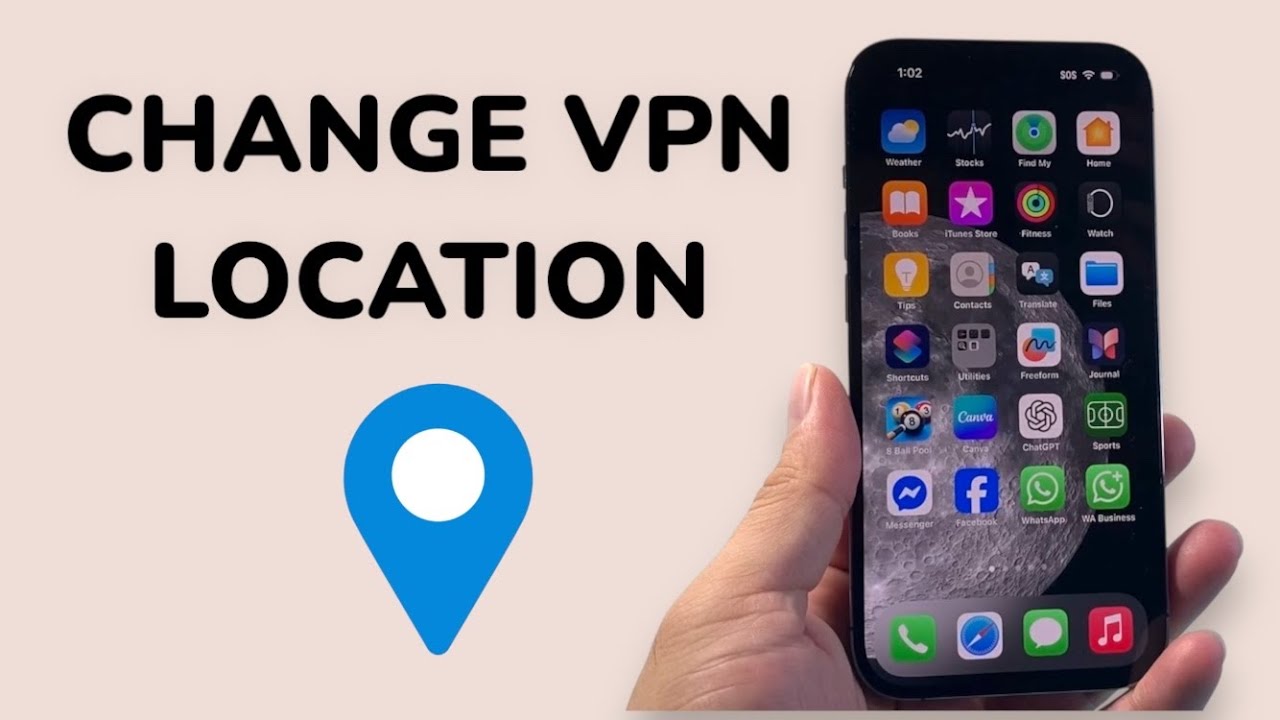 How To Change VPN Location On iPhone - YouTube
