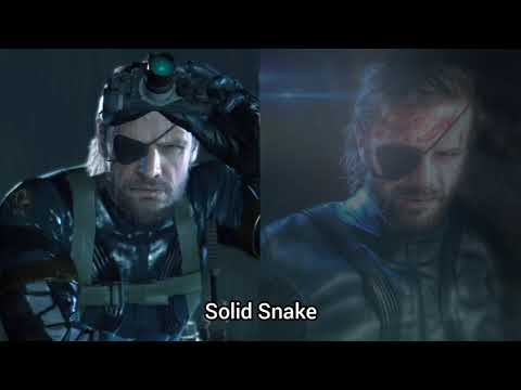 Metal Gear Solid Characters Real life
