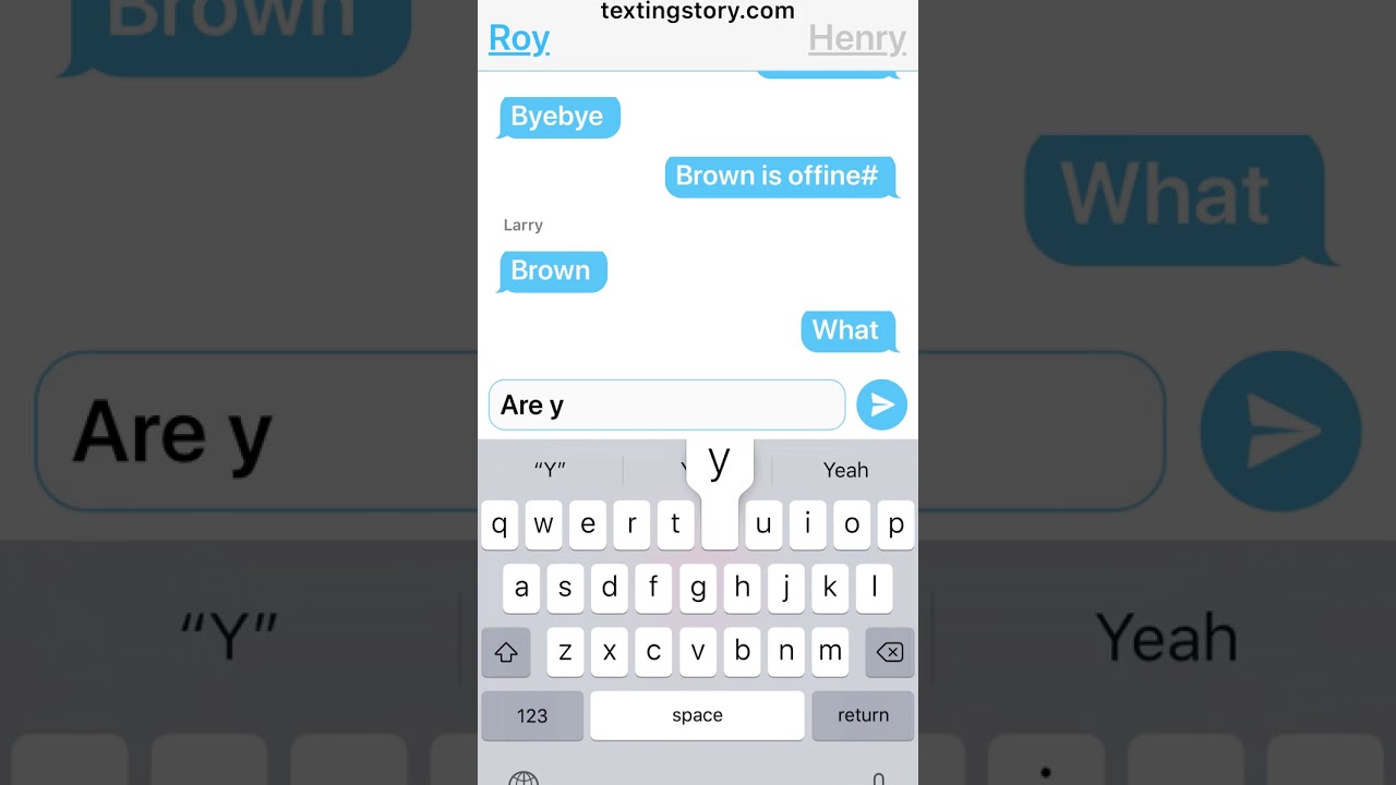 Texting story - YouTube