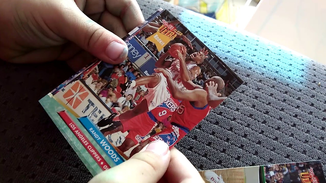 92-93 Fleer ultra basketball packs! - YouTube