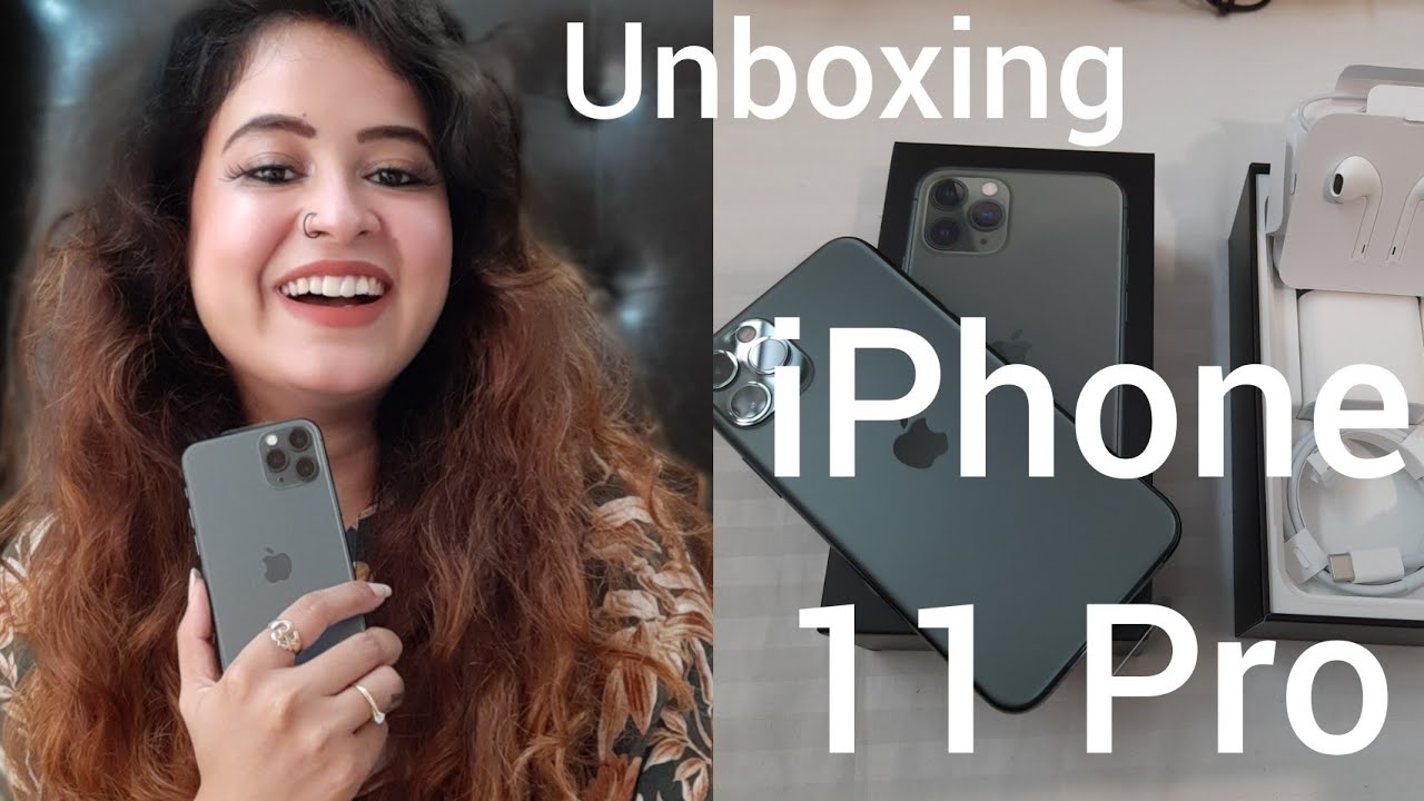 Apple iPhone 11 Pro Midnight Green 64 GB unboxing & overview - YouTube