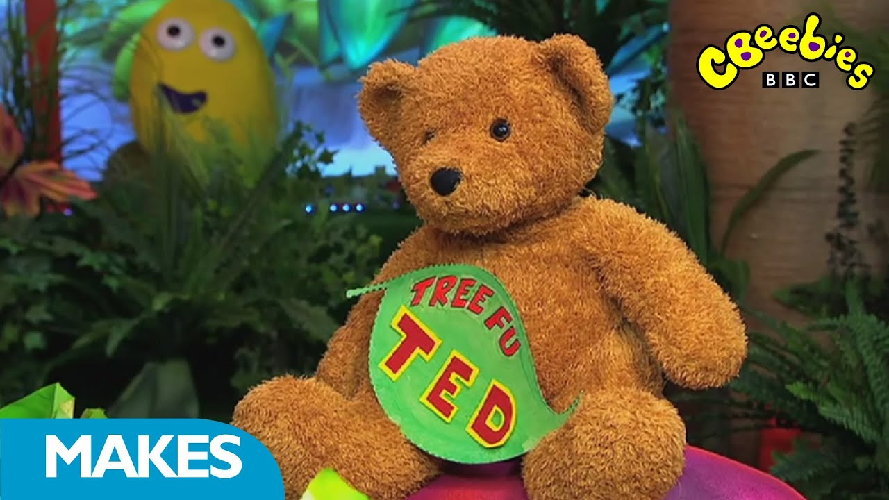 CBeebies: Tree Fu Tom - Presenters Leaf Sign Make - YouTube