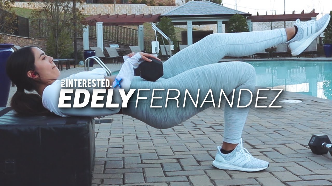 LEG & GLUTE WORKOUT | EDELY FERNANDEZ x R U INTERESTED COLLAB - YouTube