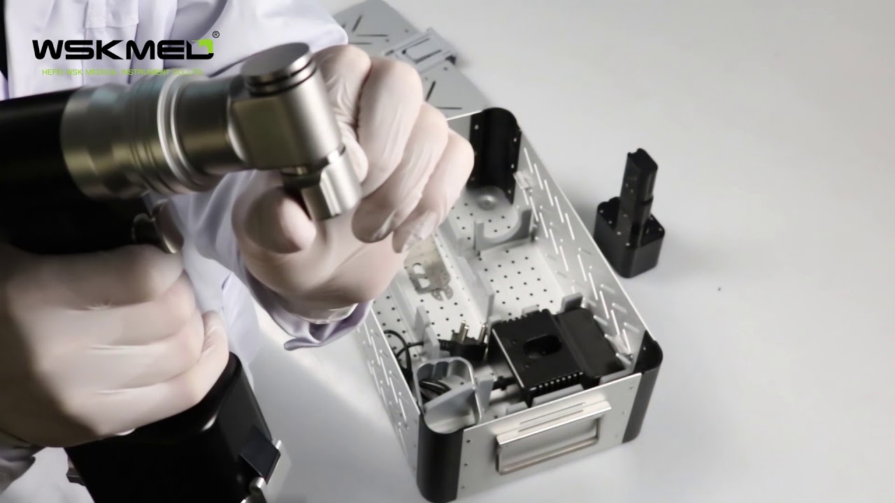 B3-03 Orthopedic Oscillating Saw Operation Video - YouTube