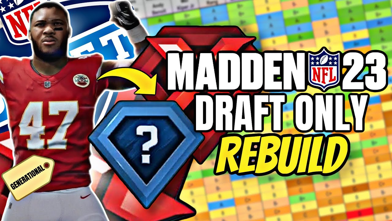 DRAFT ONLY REBUILD! - Madden 23 Franchise - YouTube