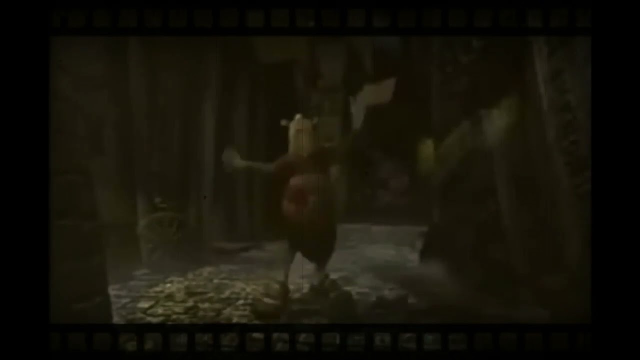 Shrek "I feel good" lost test animation 1996 - YouTube