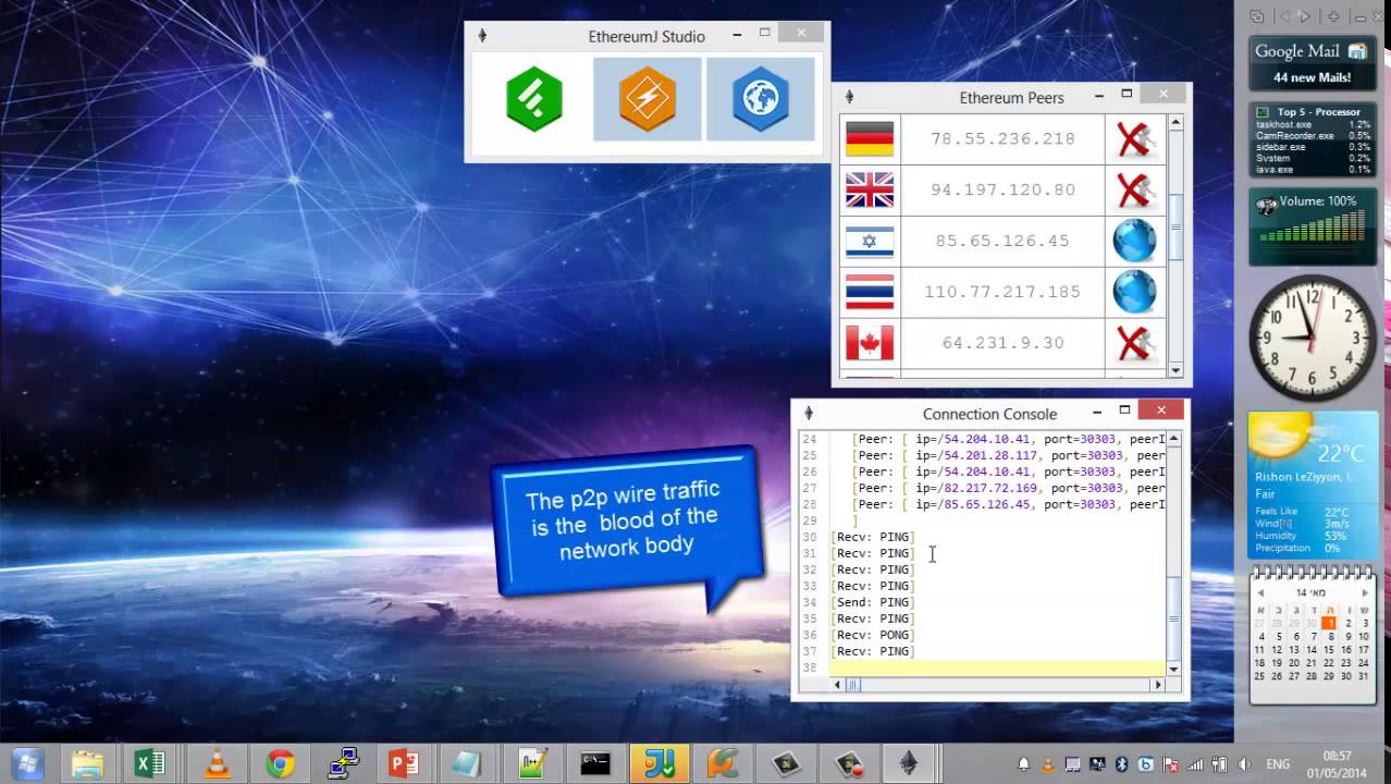 EthereumJ studio - java implementation for ethereum - YouTube
