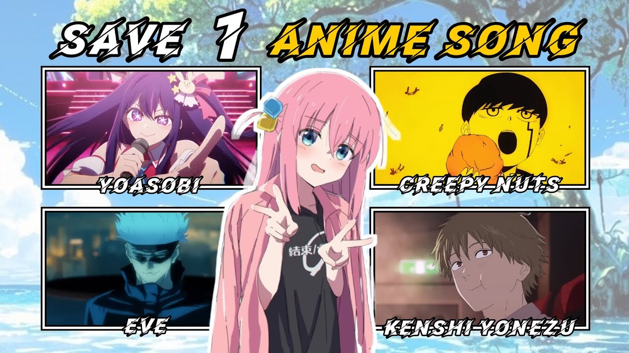 SAVE 1 ANIME SONG | ARTIST EDITION! 🎙️♥️🔥 - YouTube