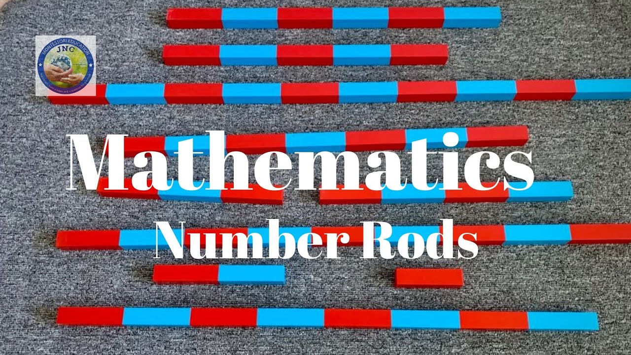 Montessori - Mathematics: Number Rods - YouTube