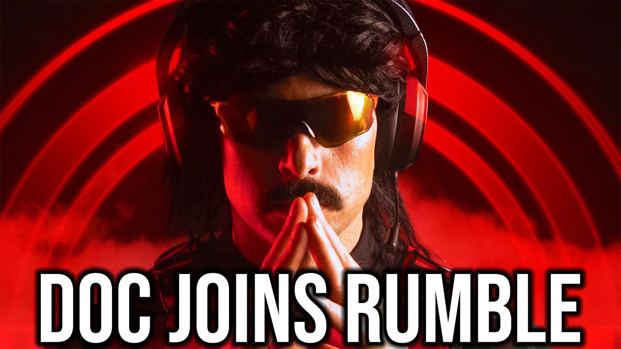 Dr. Disrespect Ditches YouTube To Join Rumble... - YouTube