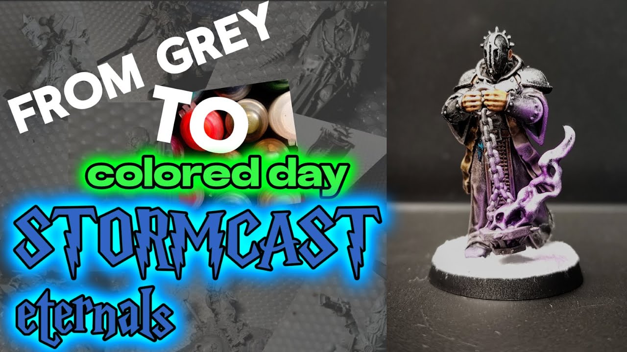 WARHAMMER AGE of SIGMAR Memorians Stormcast Eternals painting tutorial ...
