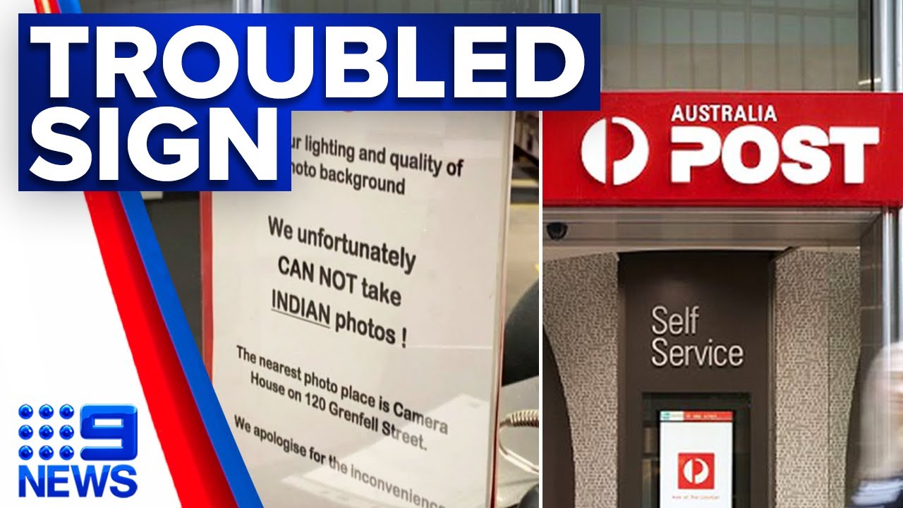 Australia Post slammed for unauthorised sign targeting Indian customers ...