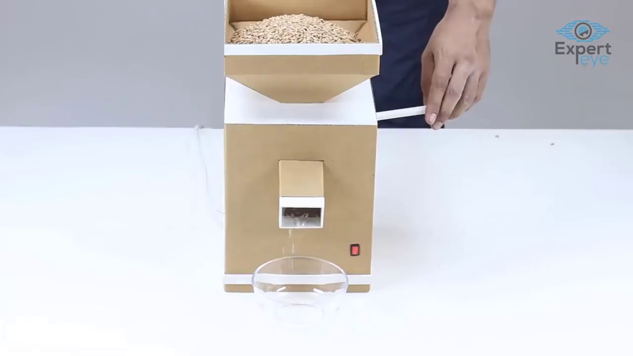 How to make grain Mill at home - YouTube