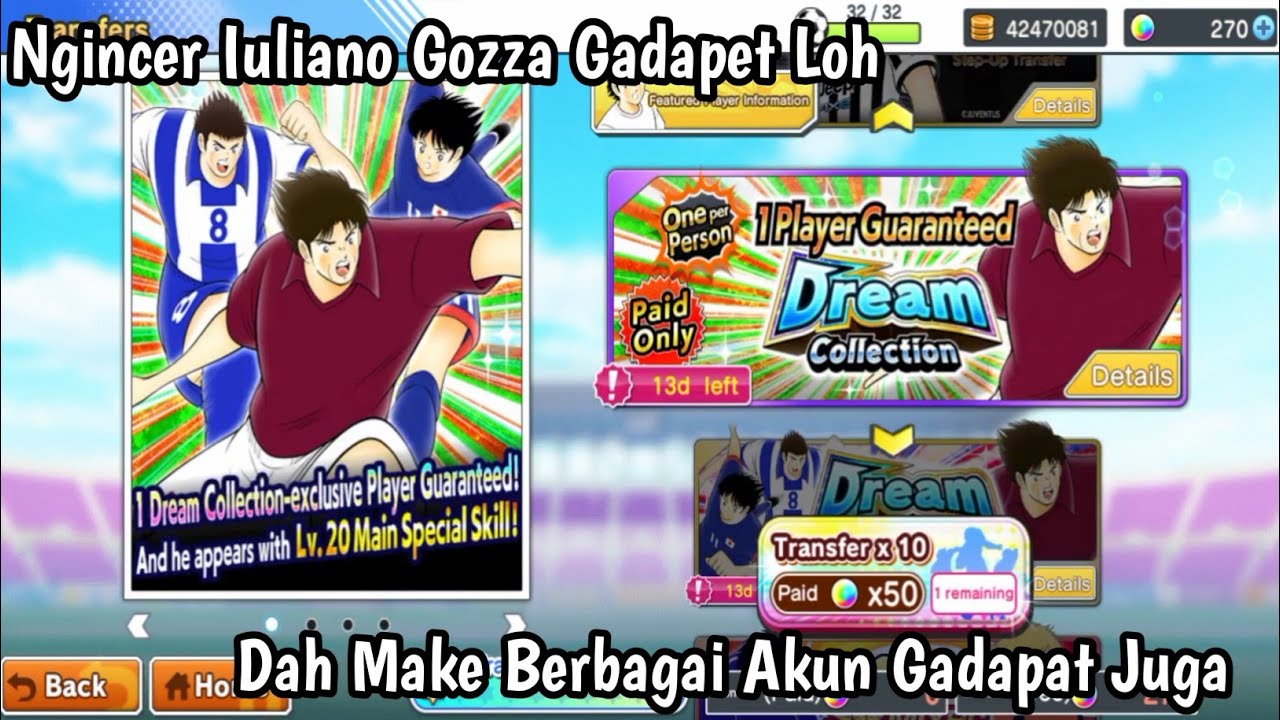 Dream Collection Ngincer Iuliano Gozza Gadapet - Dapet?? - Captain ...
