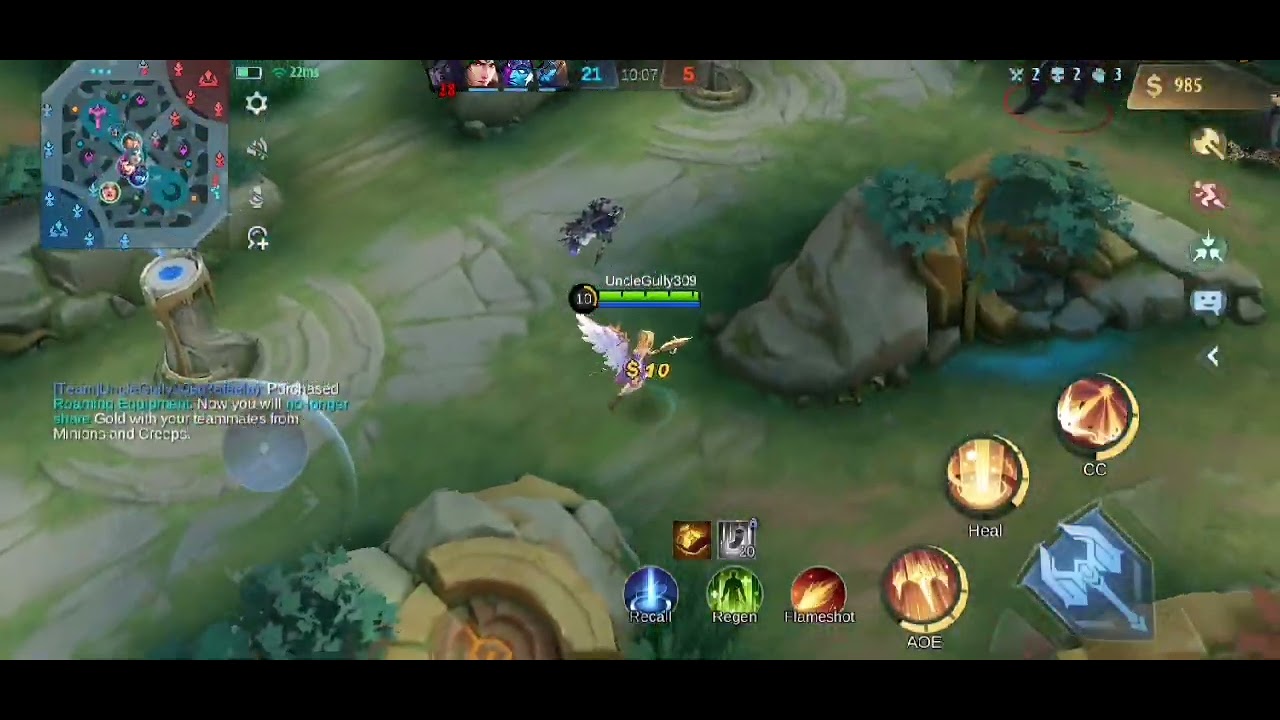 Mobile Legends - Rafaela Highlights 019 - Mage Build on Support Hero ...