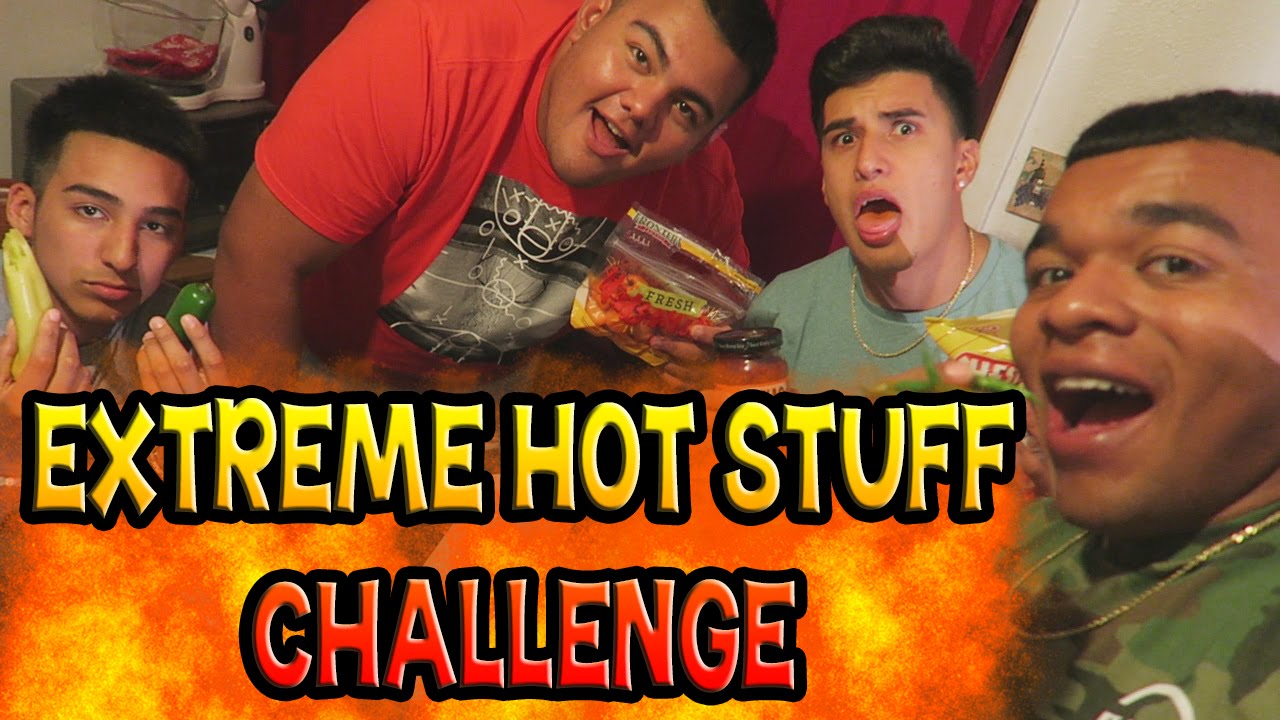 EXTREME HOT STUFF CHALLENGE! - YouTube