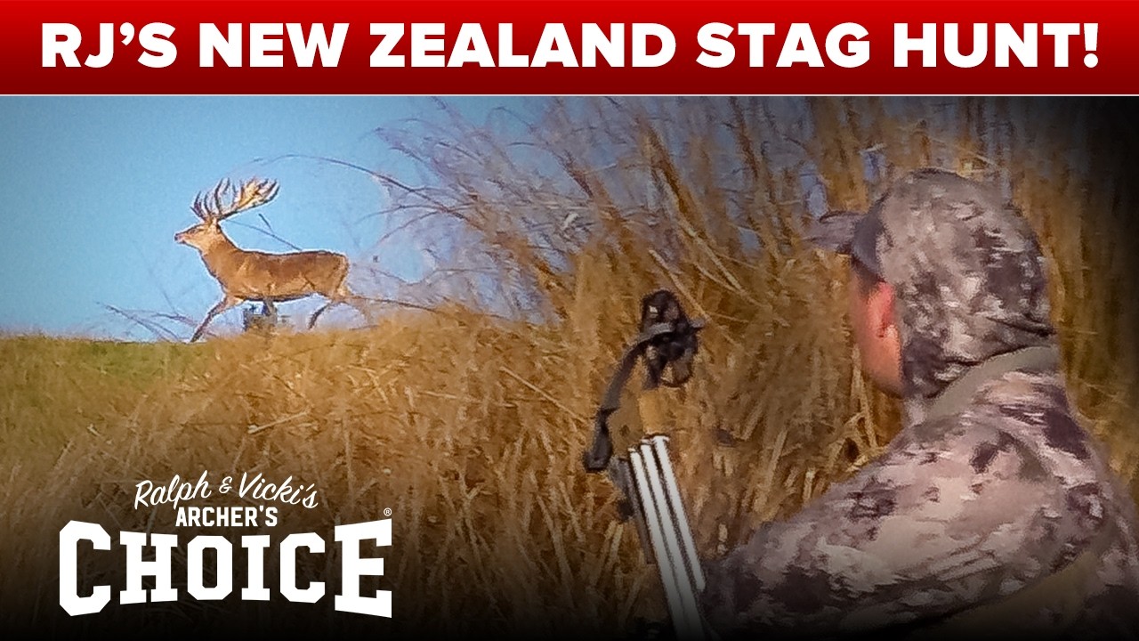 RJ Hunts New Zealand Red Stag! | Archer's Choice Fanale - YouTube