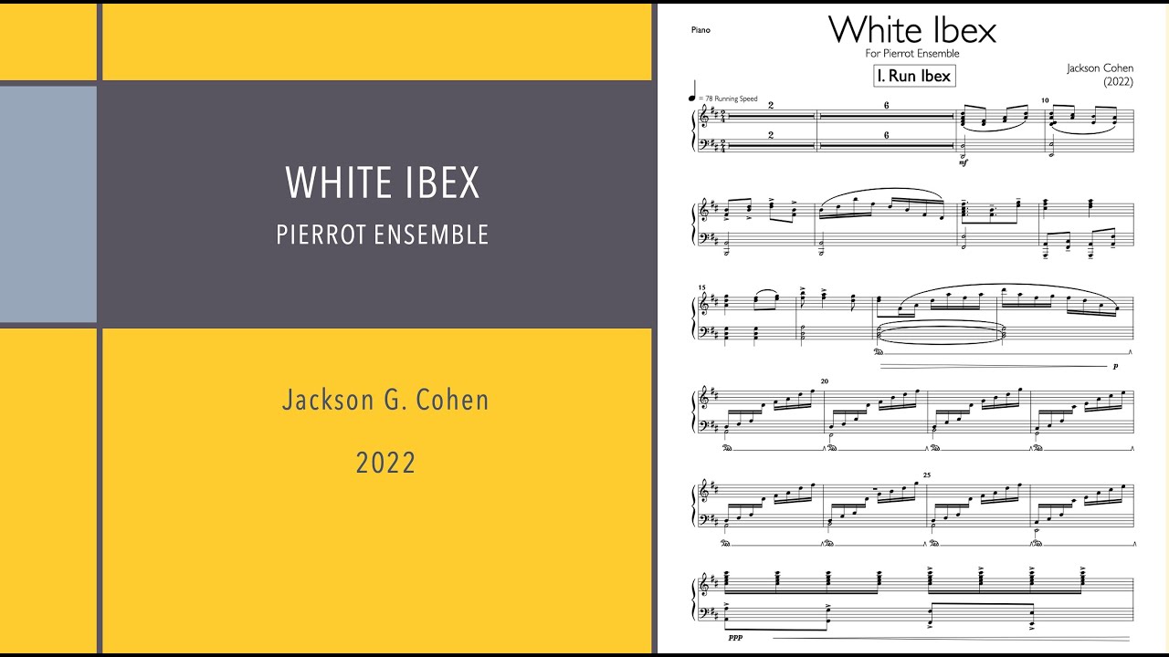 White Ibex - pierrot ensemble - YouTube