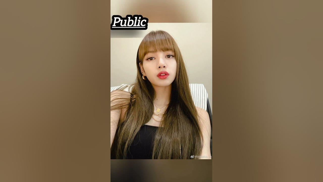 My Bias In Public Vs Private Youtube