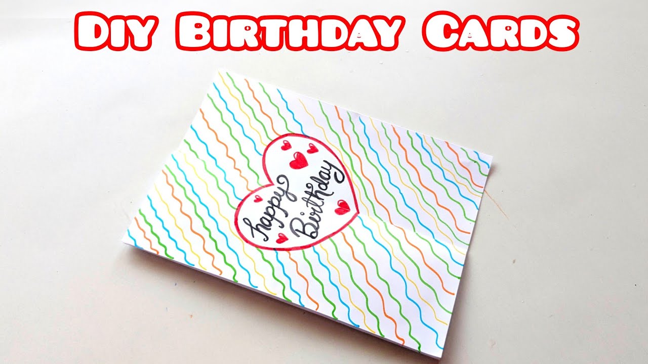 Easy & Beautiful Birthday Card Ideas/ Happy Birthday Card Making 2026 ...