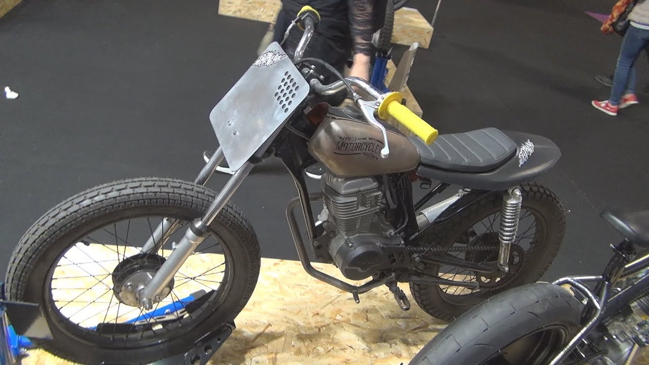 Honda CRF 100 Fifty Six Motorcycles Cafe Racer Exterior and Interior ...