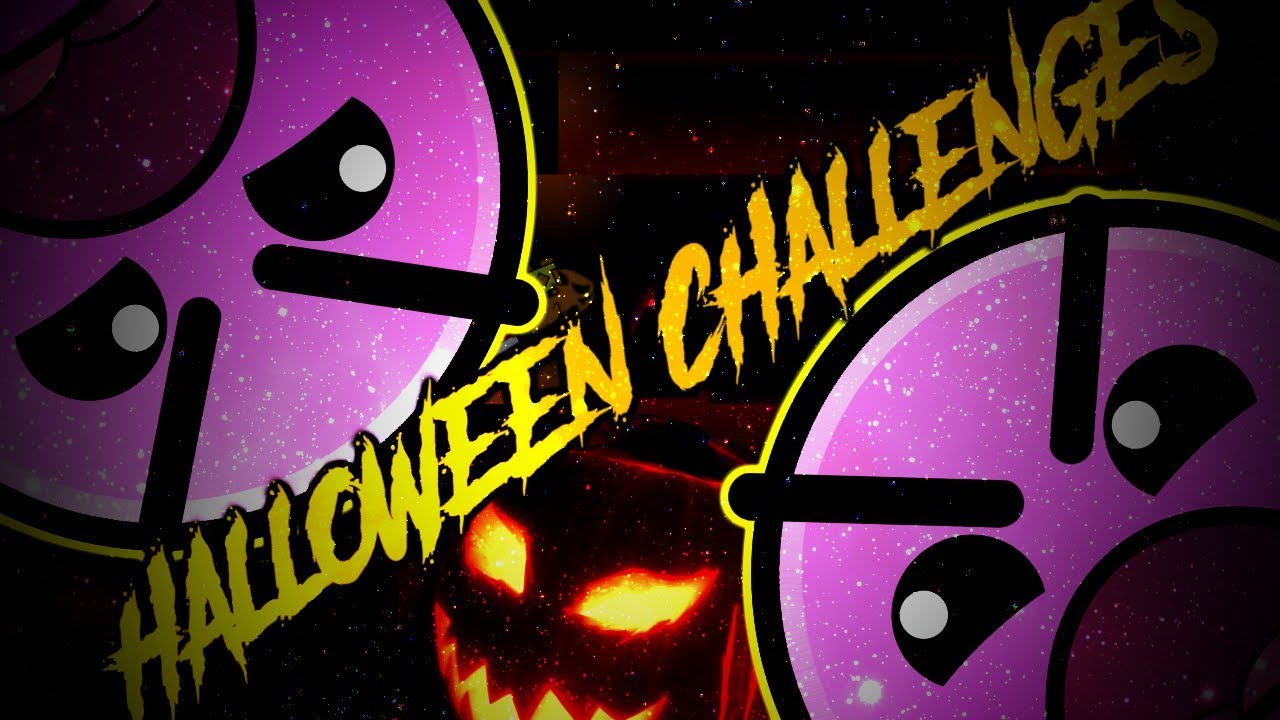 KNOBBELBOY ICONS ~ Geometry Dash Halloween Challenges - YouTube