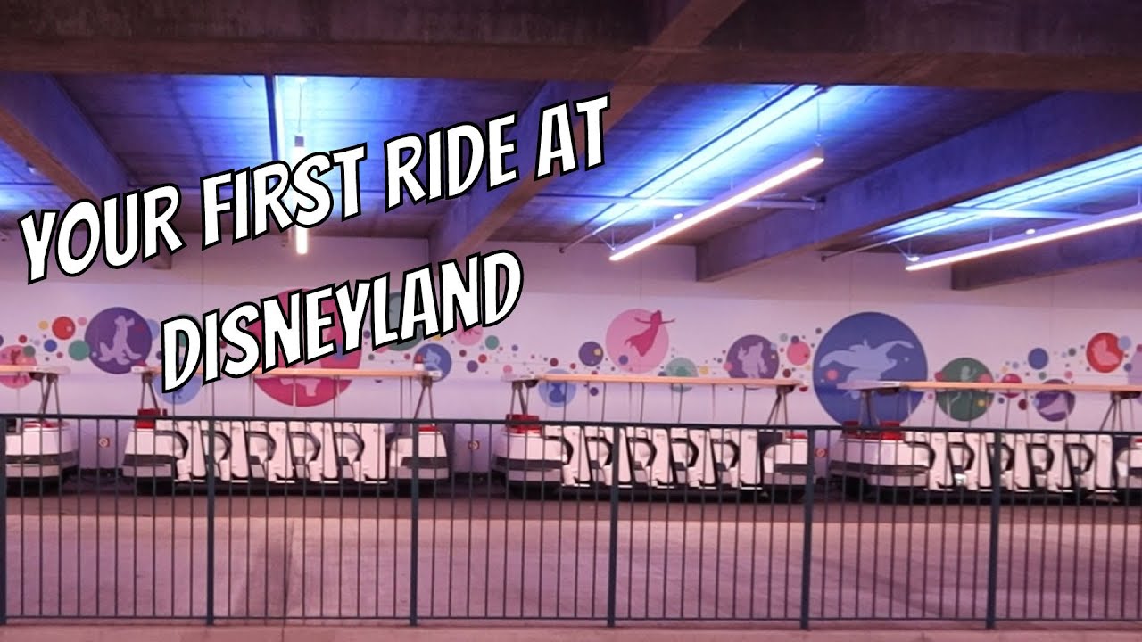 Disneyland Tram your first ride of the day - YouTube