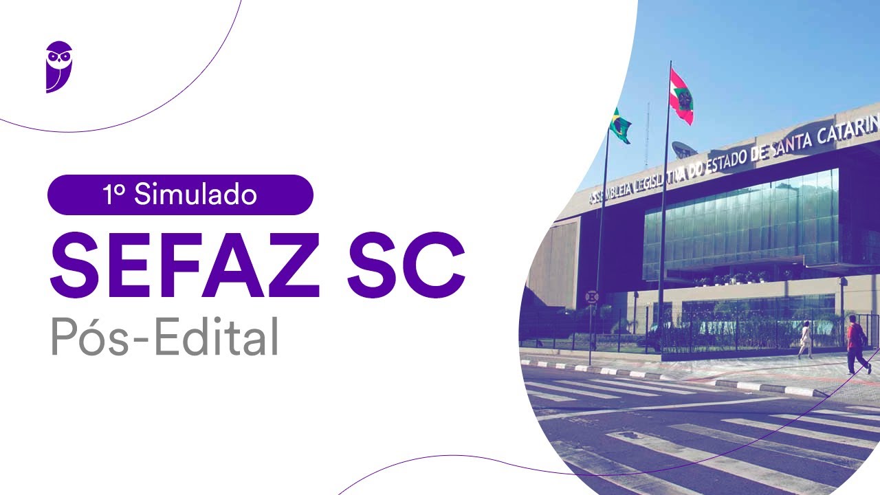 1º Simulado SEFAZ SC – Pós-Edital - YouTube