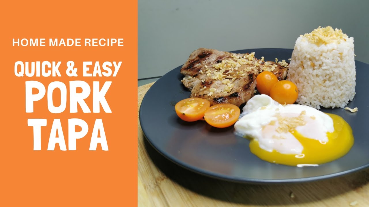 How to Make Home Made Pork Tapa - YouTube