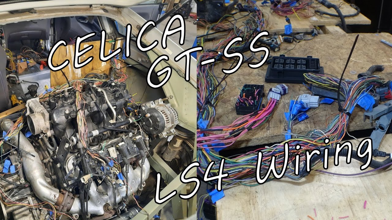 17. GT-SS ls swap wiring "so far". Celica engine swap. What Engines fit ...