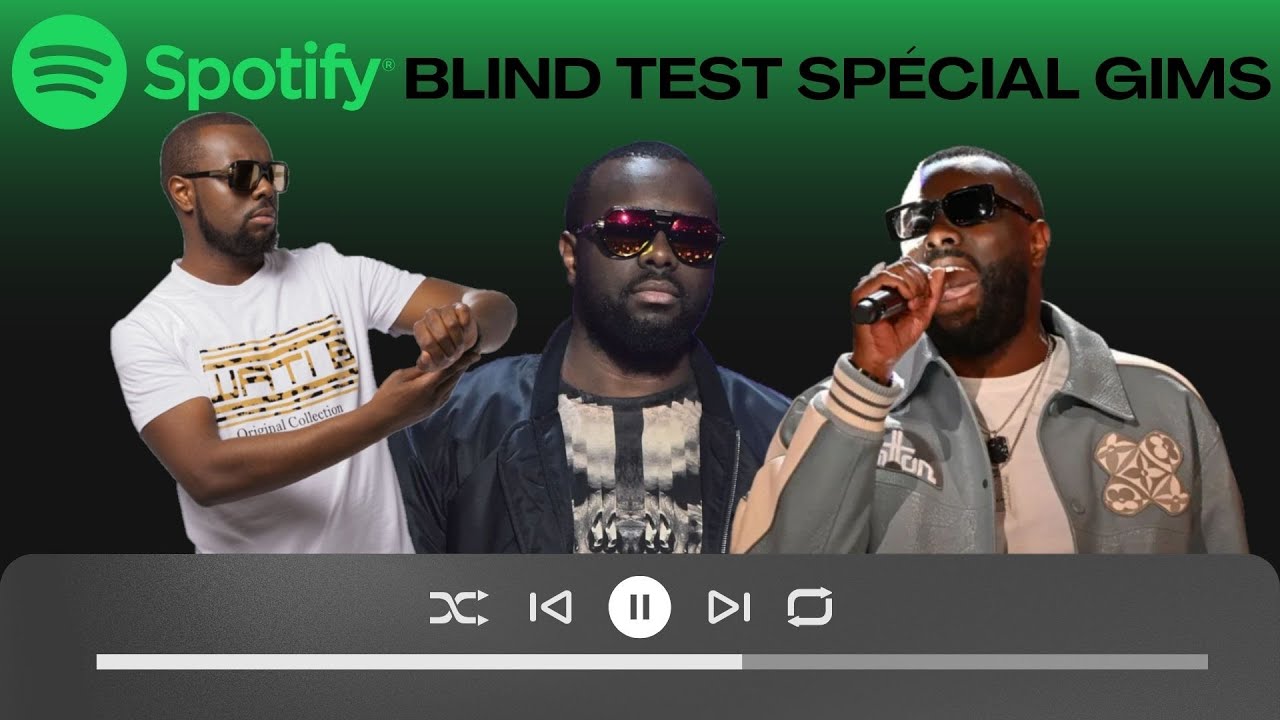 Blind Test Spécial Gims ! Es tu un vrai fan ? 🕶️ - YouTube