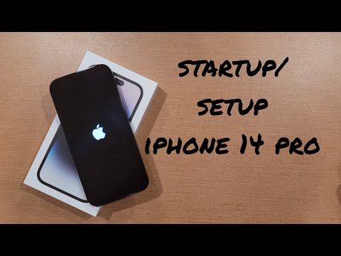 iPhone 14/ Pro Startup/ Setup - YouTube