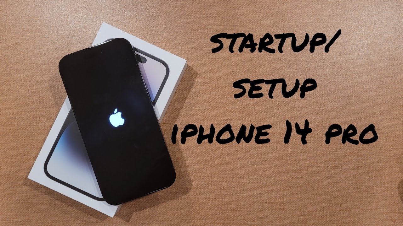 Start up / Setup iPhone 14/ Pro /Max - YouTube