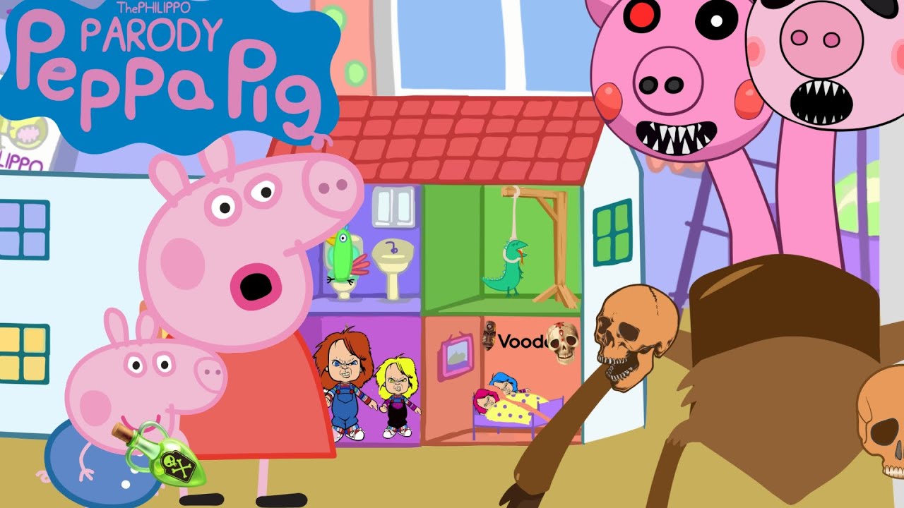 Peppa itsy bitsy Spider - funny parody - YouTube