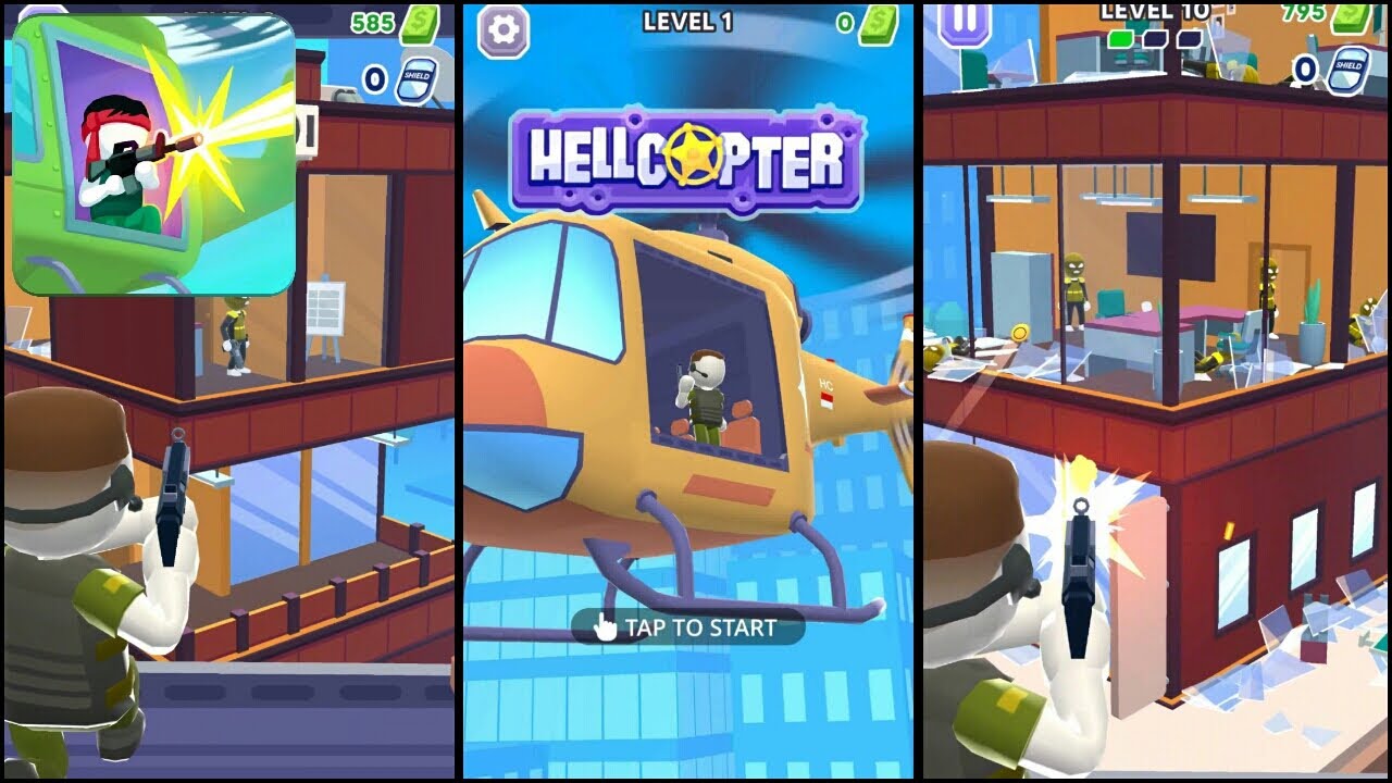 HellCopter-(Gameplay)-Probando Juego - YouTube