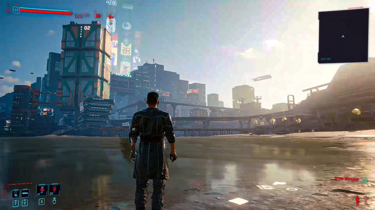 Cyberpunk 2077 Third Person Mod Huge Improvement - YouTube