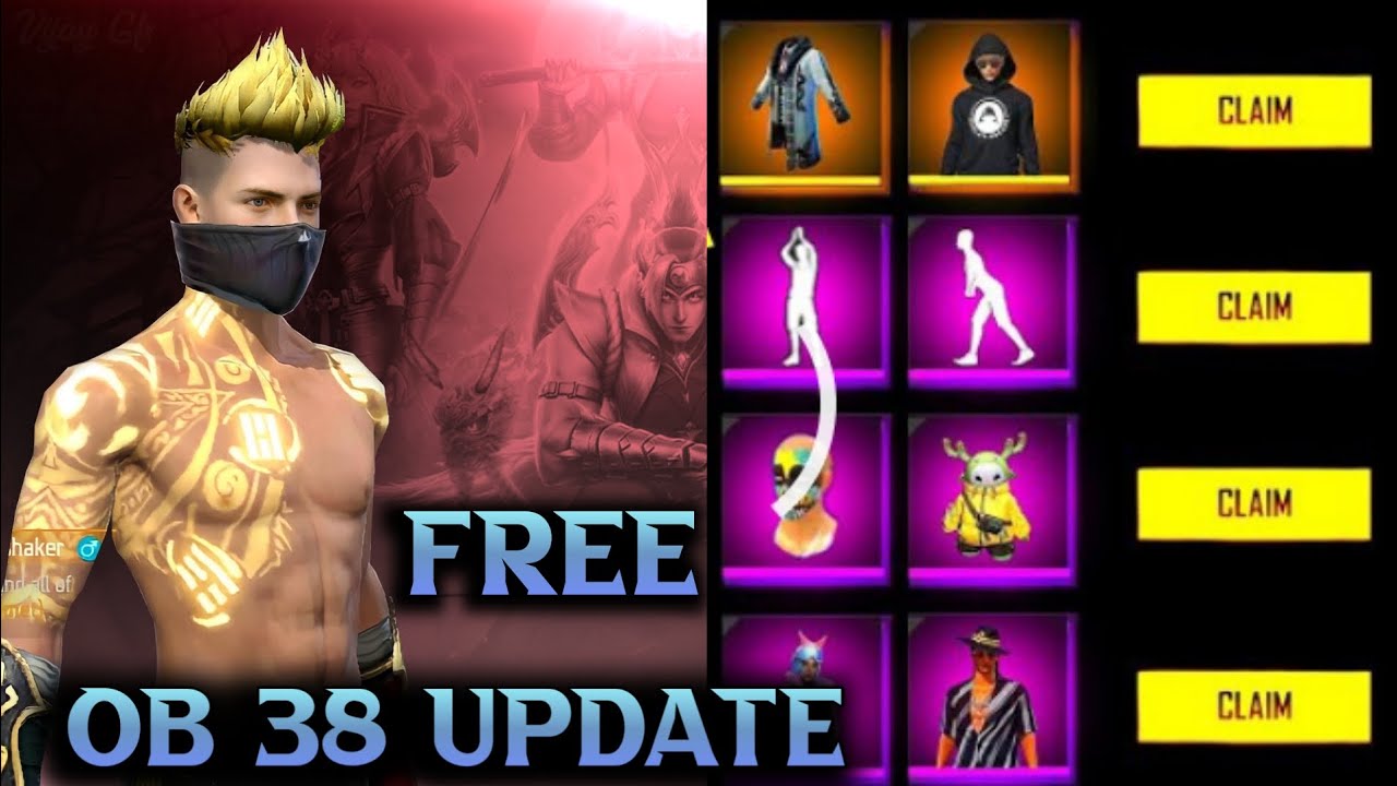 free fier Ob 38 update free evant and new update free bundela 🤫 - YouTube