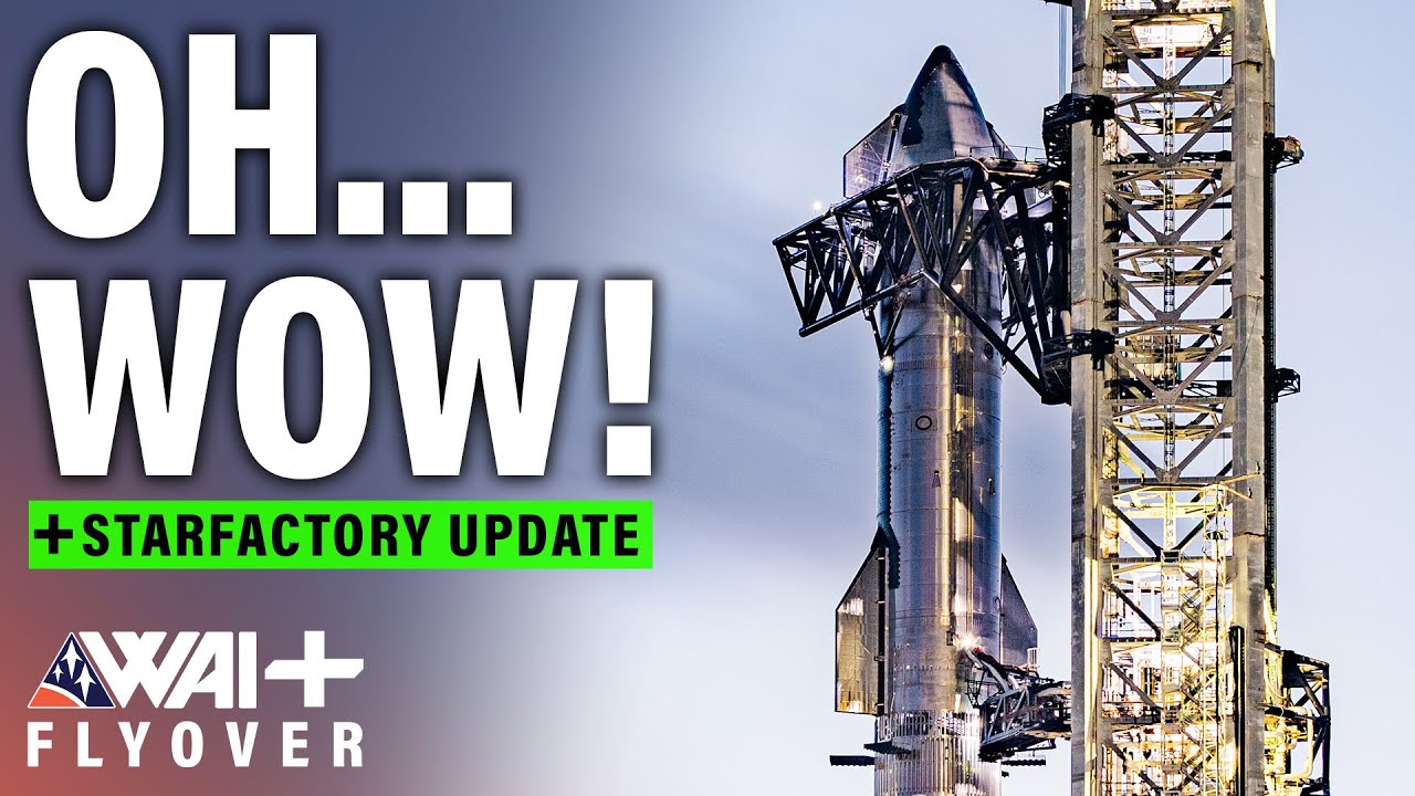 WAI Plus: SpaceX Starship Heli Flyover! Massive Progress At Starbase ...