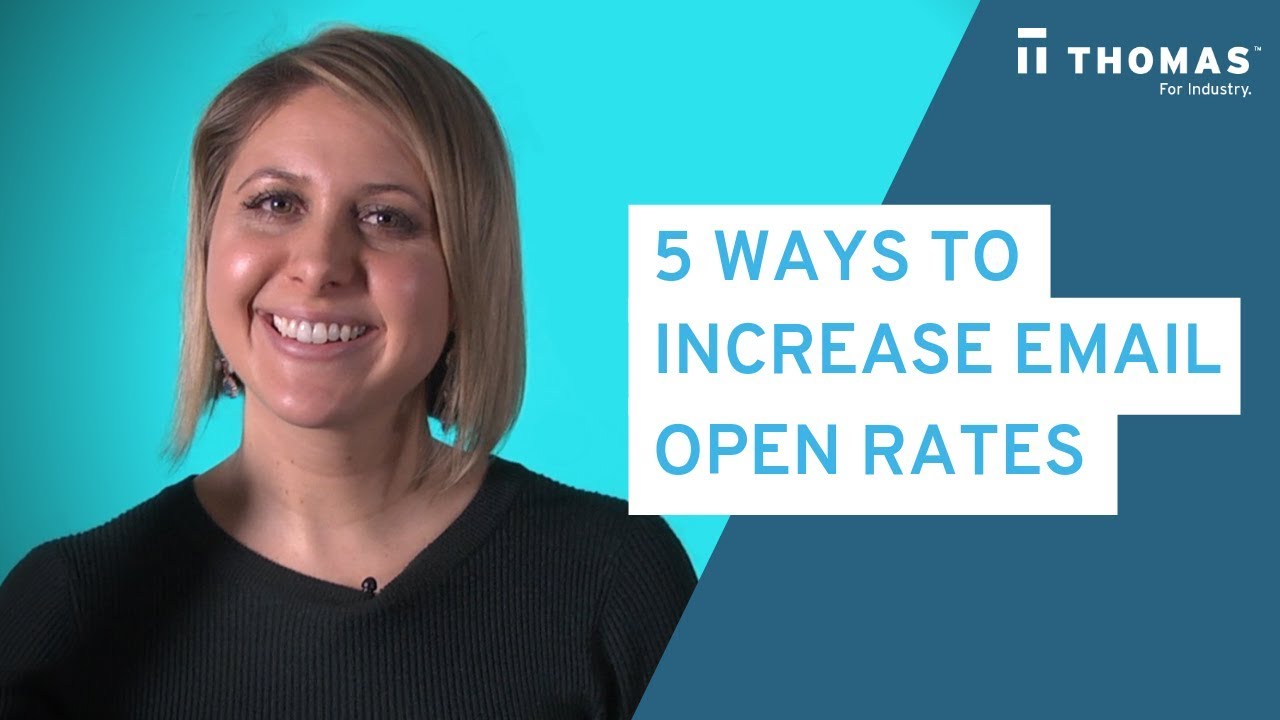 5 Ways To Increase Your Email Open Rates - YouTube