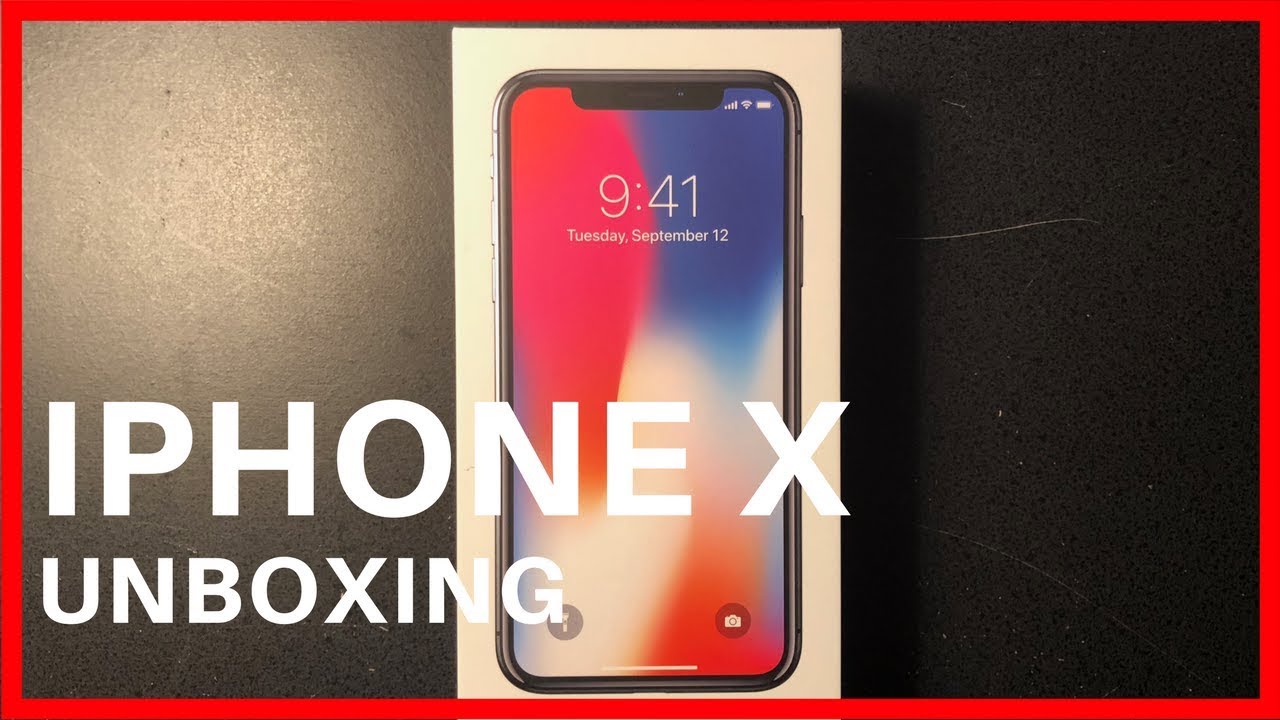 iPhone X Unboxing and Setup - YouTube