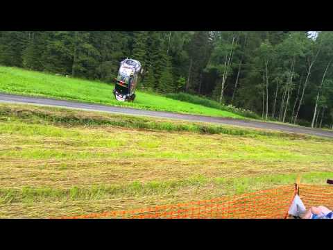 Robert Kubica crashes Finland MM15 Rally
