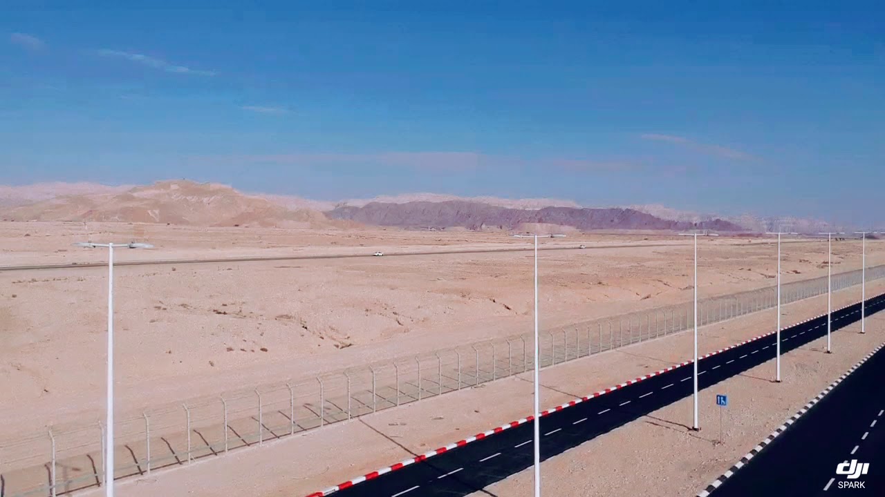 Ramon Airport Timna NXT Erco ארכה DJI SPARK - YouTube