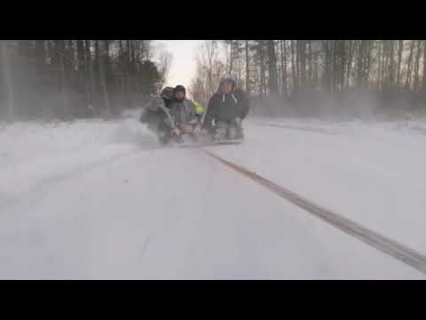 🤔JAK WYKORZYSTAĆ STARE CZĘŚCI OD MERCEDESA?? KULIG NA MASCE  2021!! | POSZLI BOKIEM 😂❄️